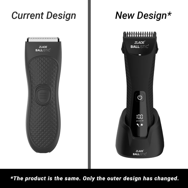 Zlade Ballistic Manscaping Body Trimmer for Men | Li-Ion Rechargeable ...