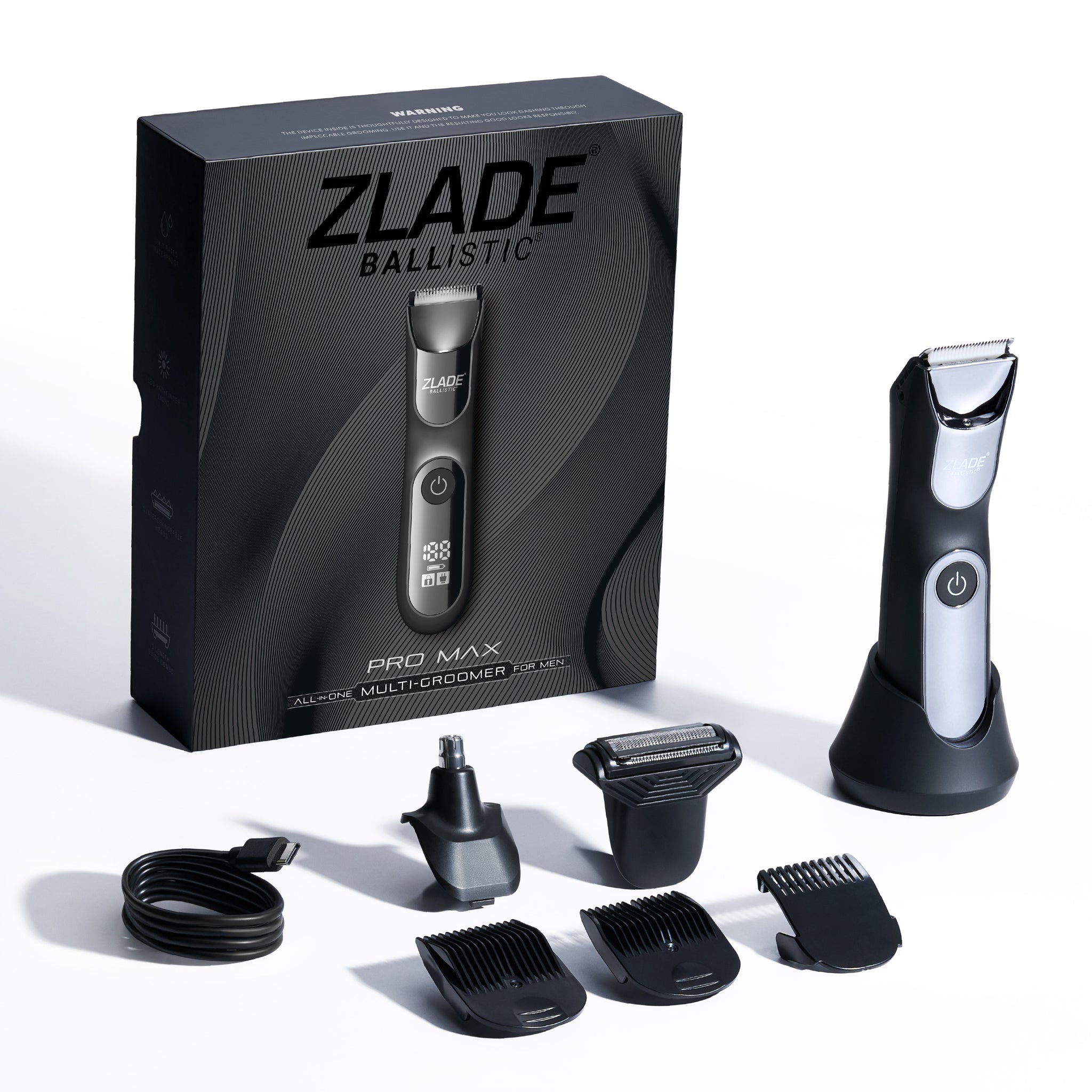 Zlade Ballistic Pro Max All-in-One Trimmer for Men