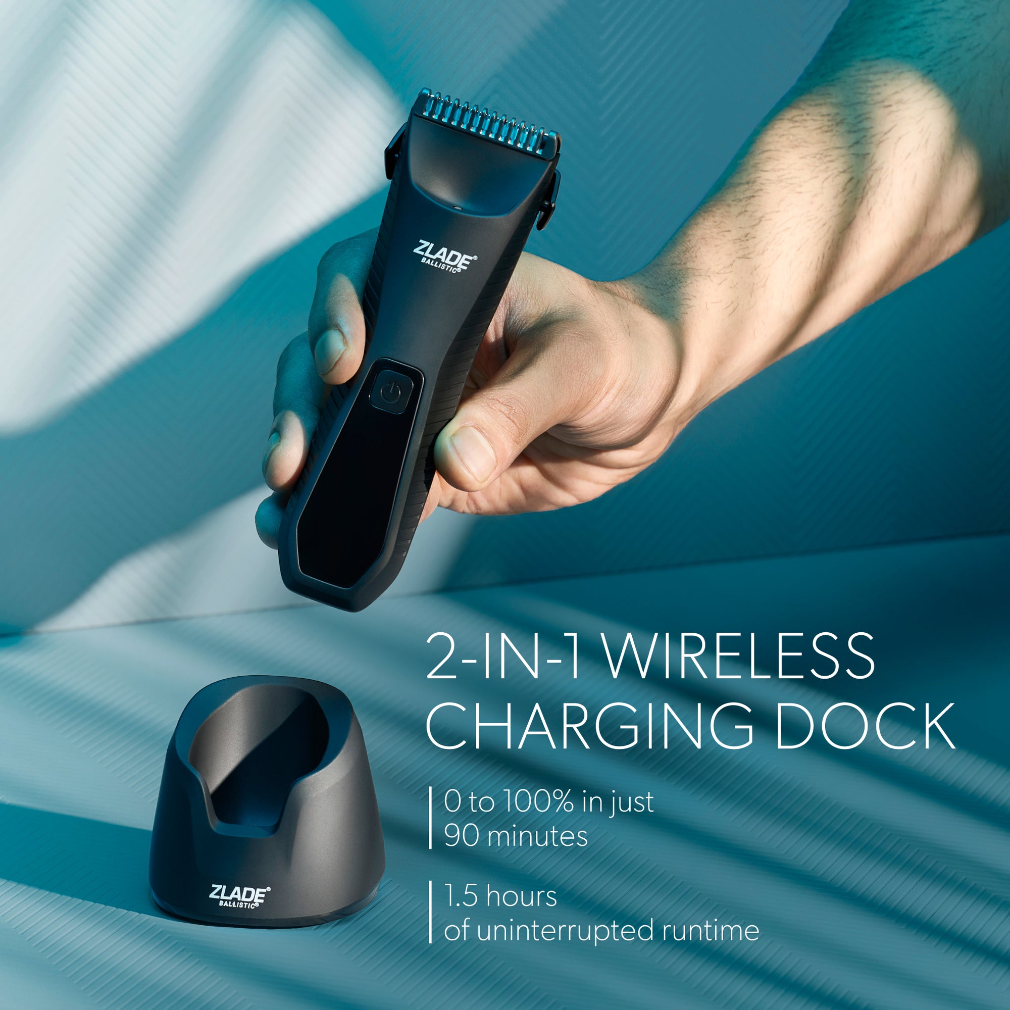 Zlade Ballistic Turbo Full Body Trimmer for Men