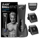 Zlade Ballistic Manscaping Body Trimmer for Men | Li-Ion Rechargeable ...